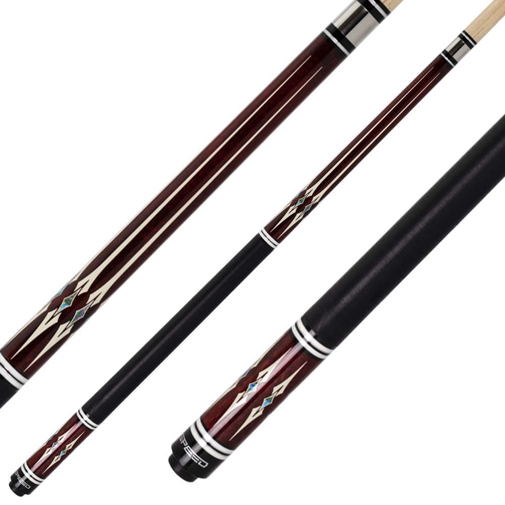 Billiard Cue, Pool, Classic "Speed-6", Irish Linen, fits Uni-Lock ...