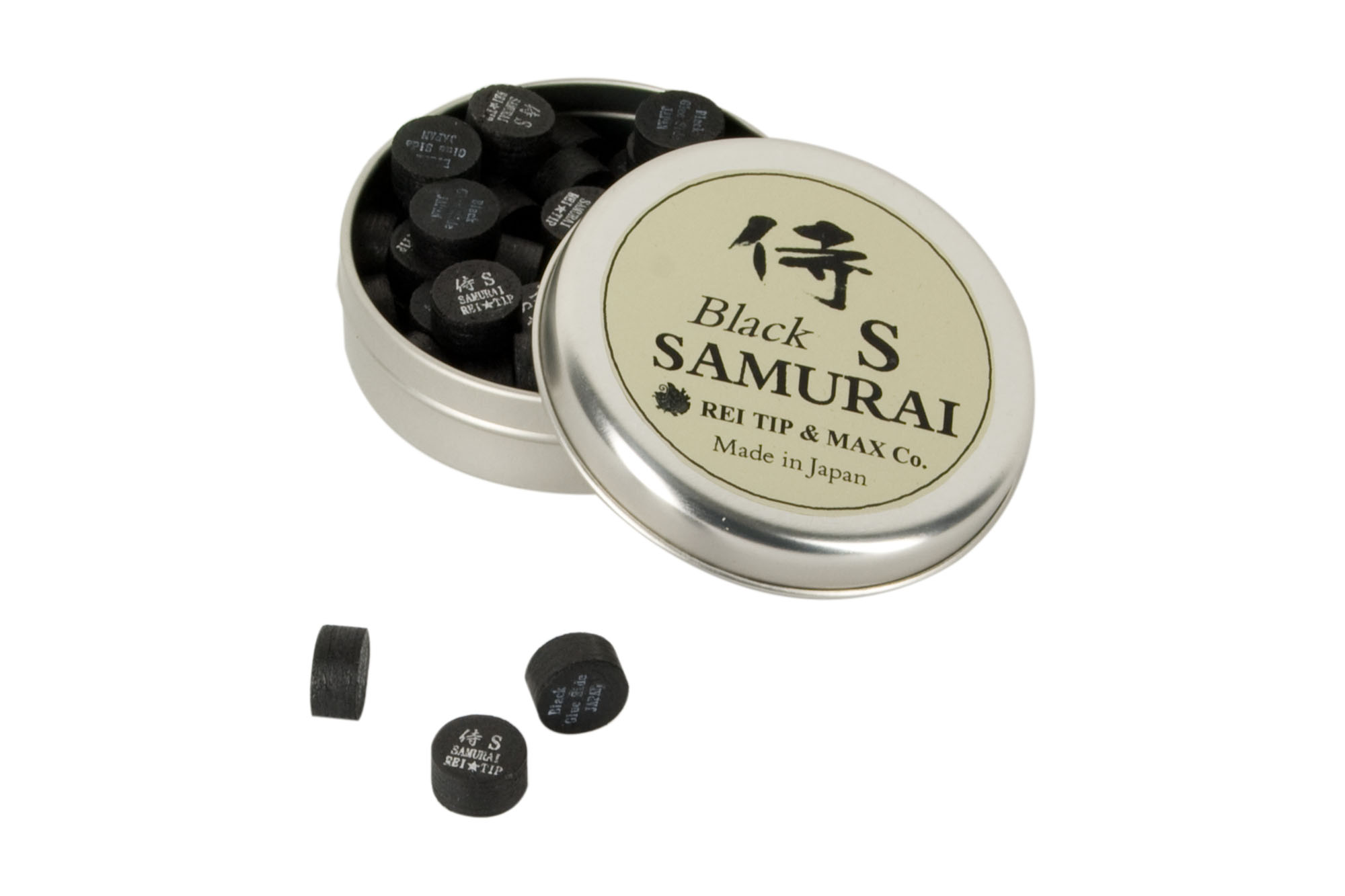 Cue Tip, Rei Samurai Black, 8 Layers | Cue Tips / Screw-On Tips | Cue ...